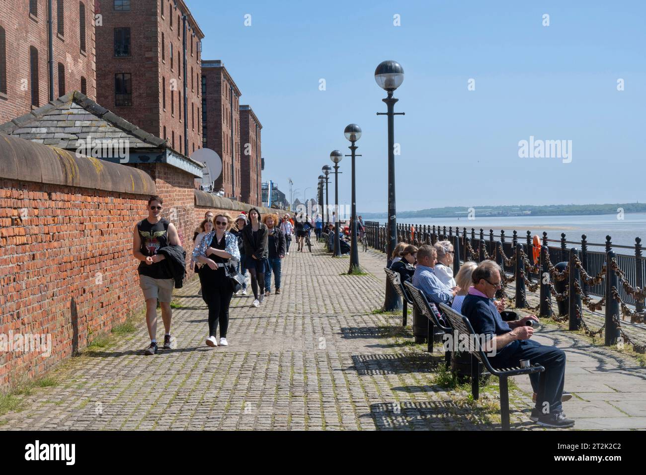 Kings Parade, Albert Dock, Liverpool, May 2023 Stock Photo - Alamy