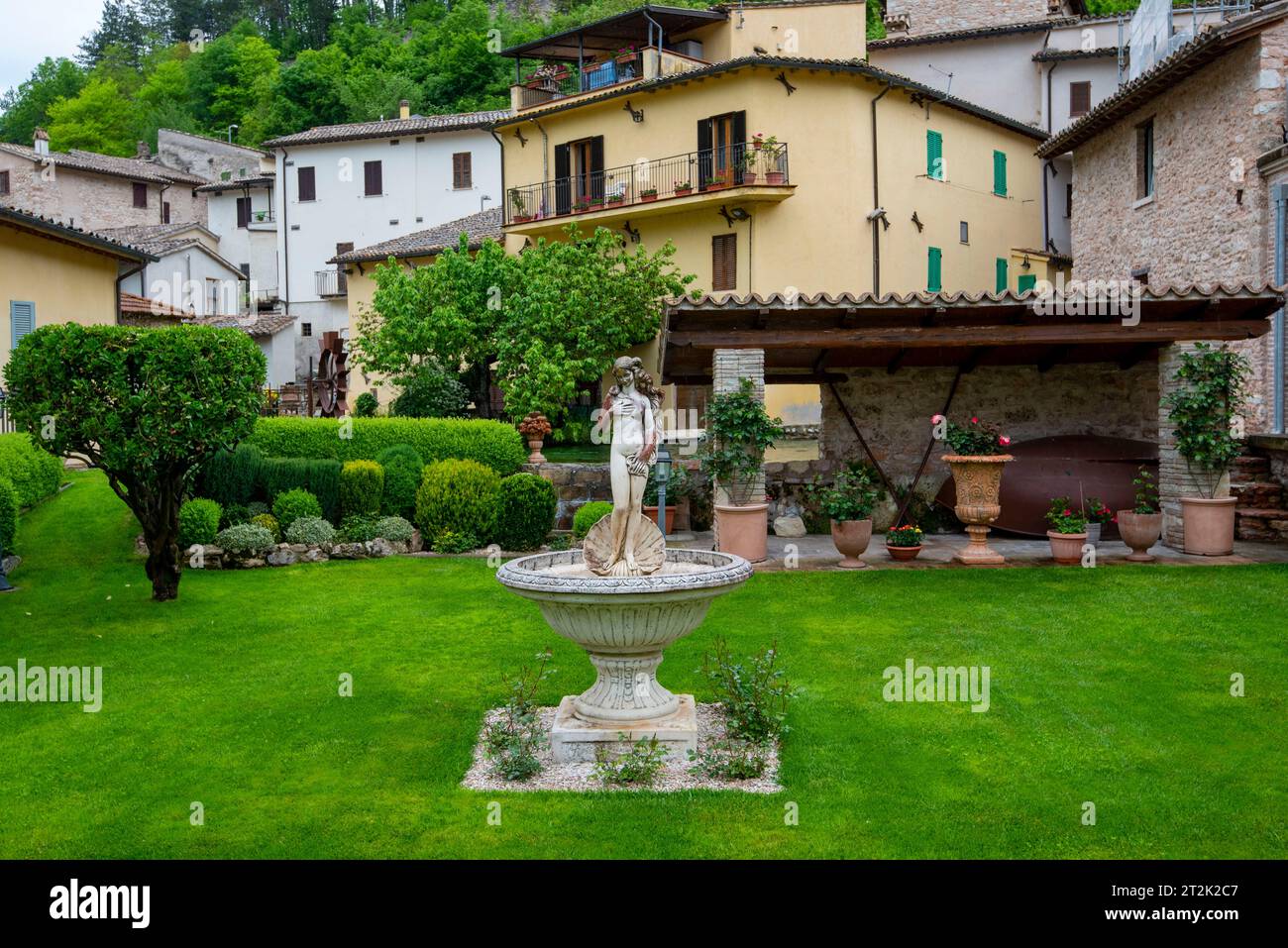 Village of Rasiglia - Italy Stock Photo - Alamy