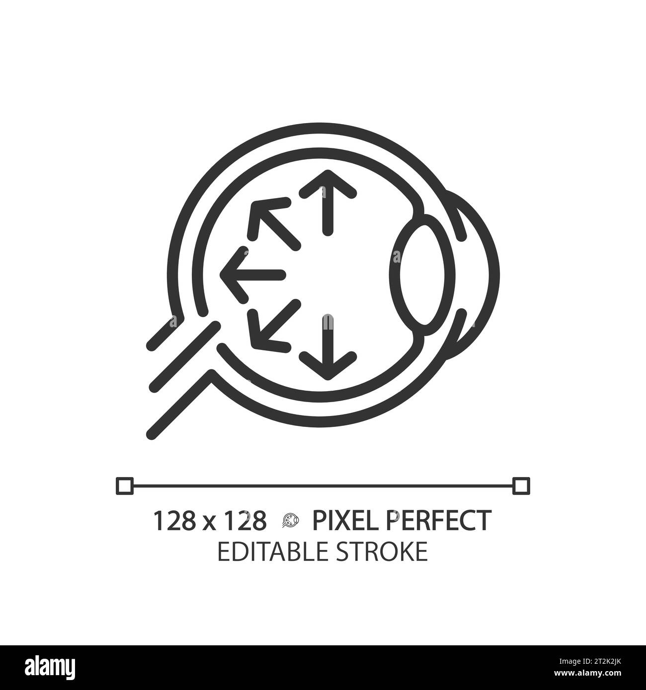 Retina health symbols hi-res stock photography and images - Alamy