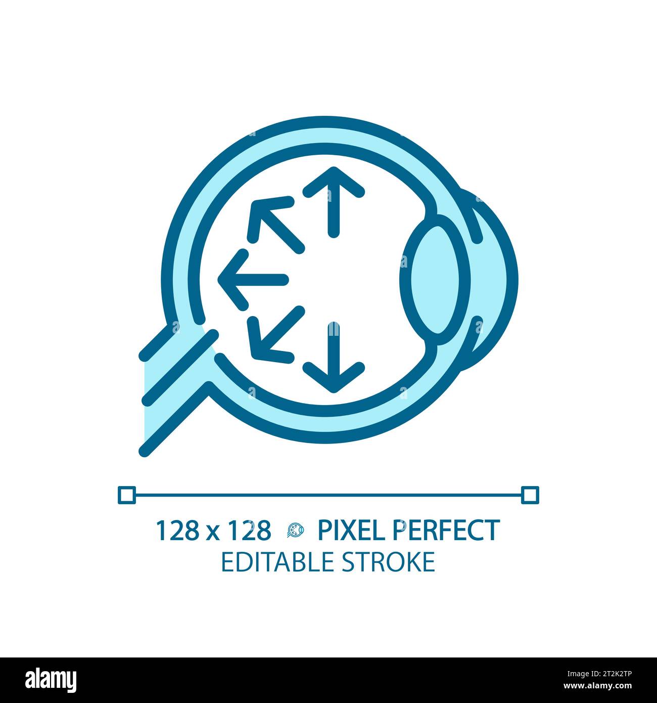 Retina health symbols hi-res stock photography and images - Alamy