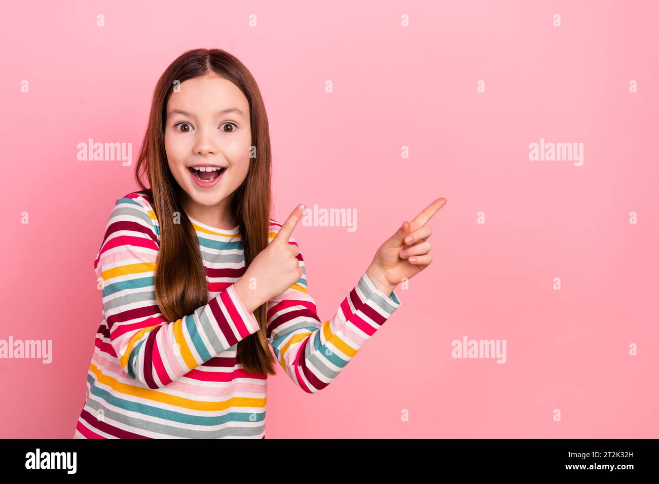Photo portrait of little charming surprised omg reaction cute ...