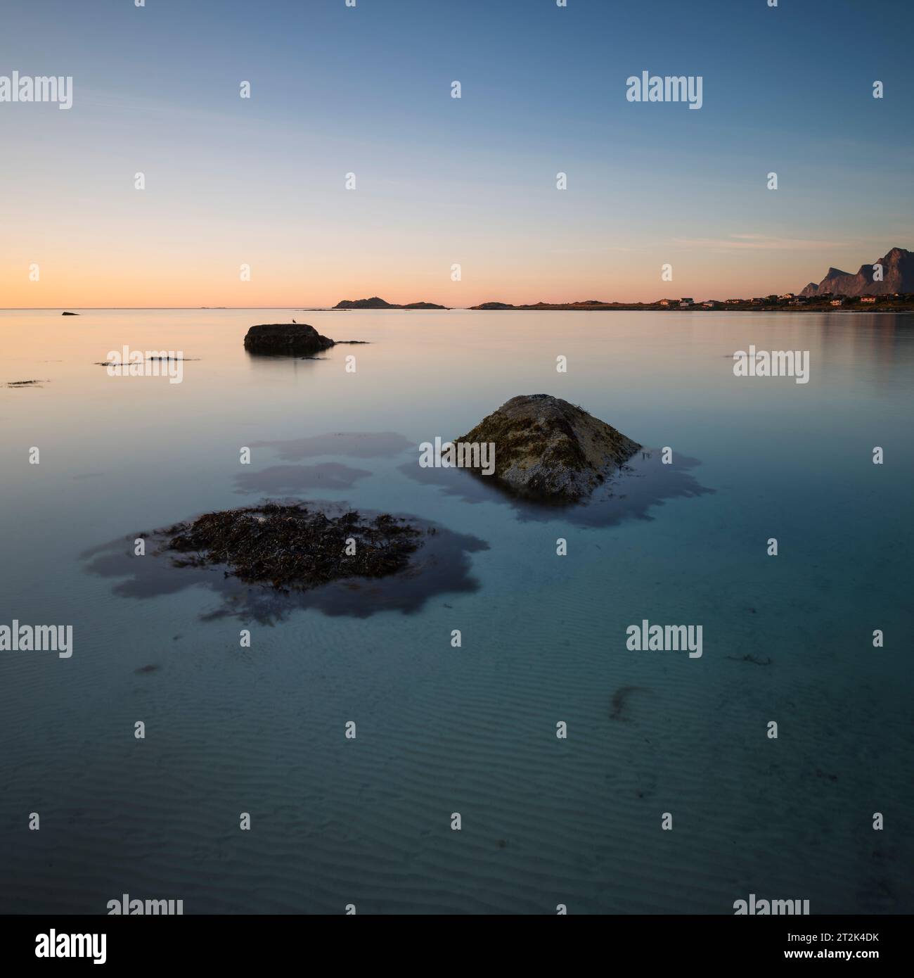 Ramberg beach, FlakstadÃ¸y, Lofoten Islands, Norway Stock Photo - Alamy