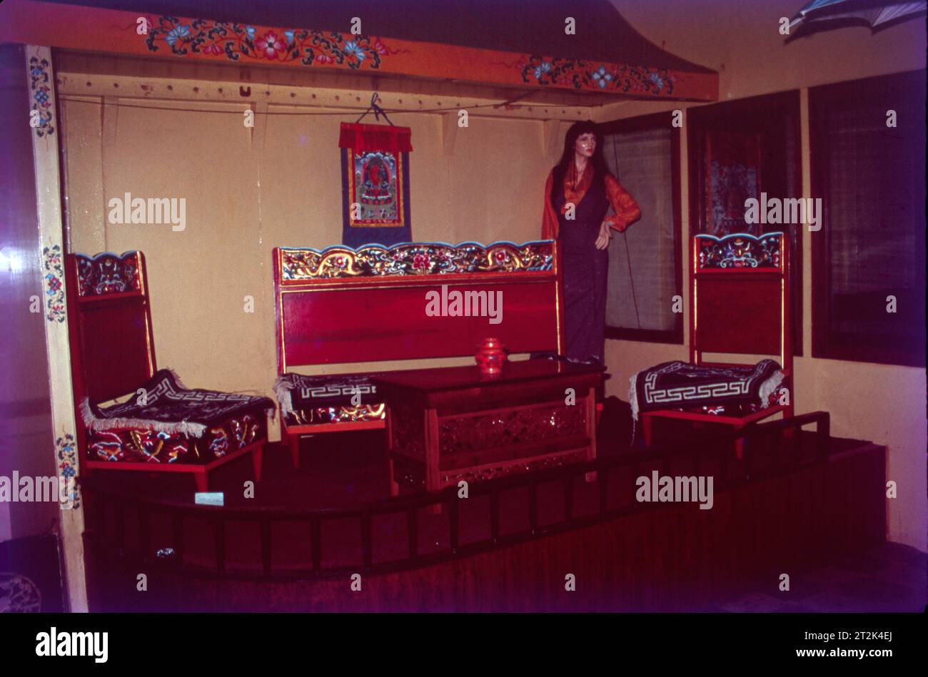 Wood Work, Interiors Shop, Gangtok, Sikkim, India Stock Photo - Alamy