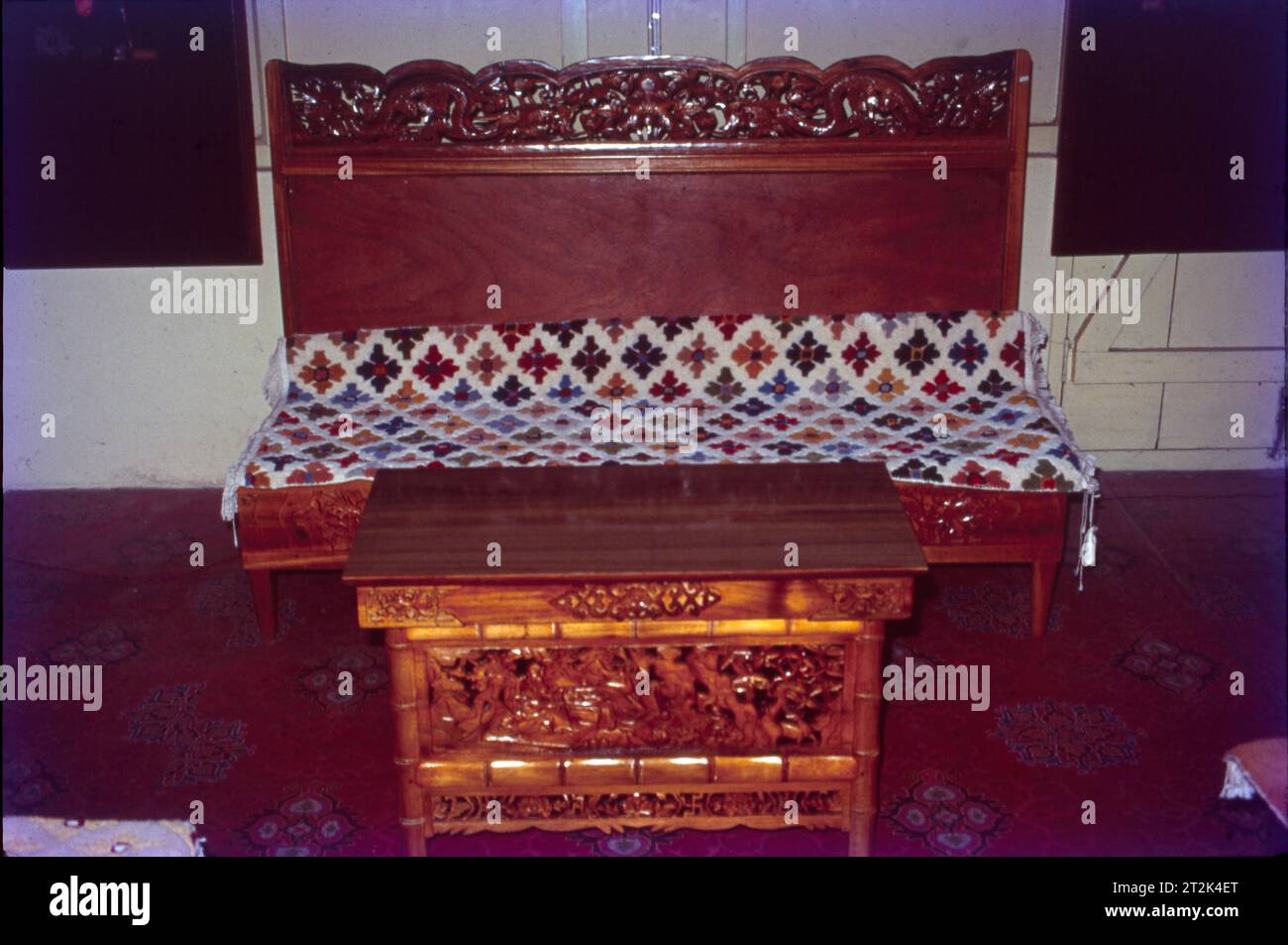 Wood Work, Interiors Shop, Gangtok, Sikkim, India Stock Photo - Alamy