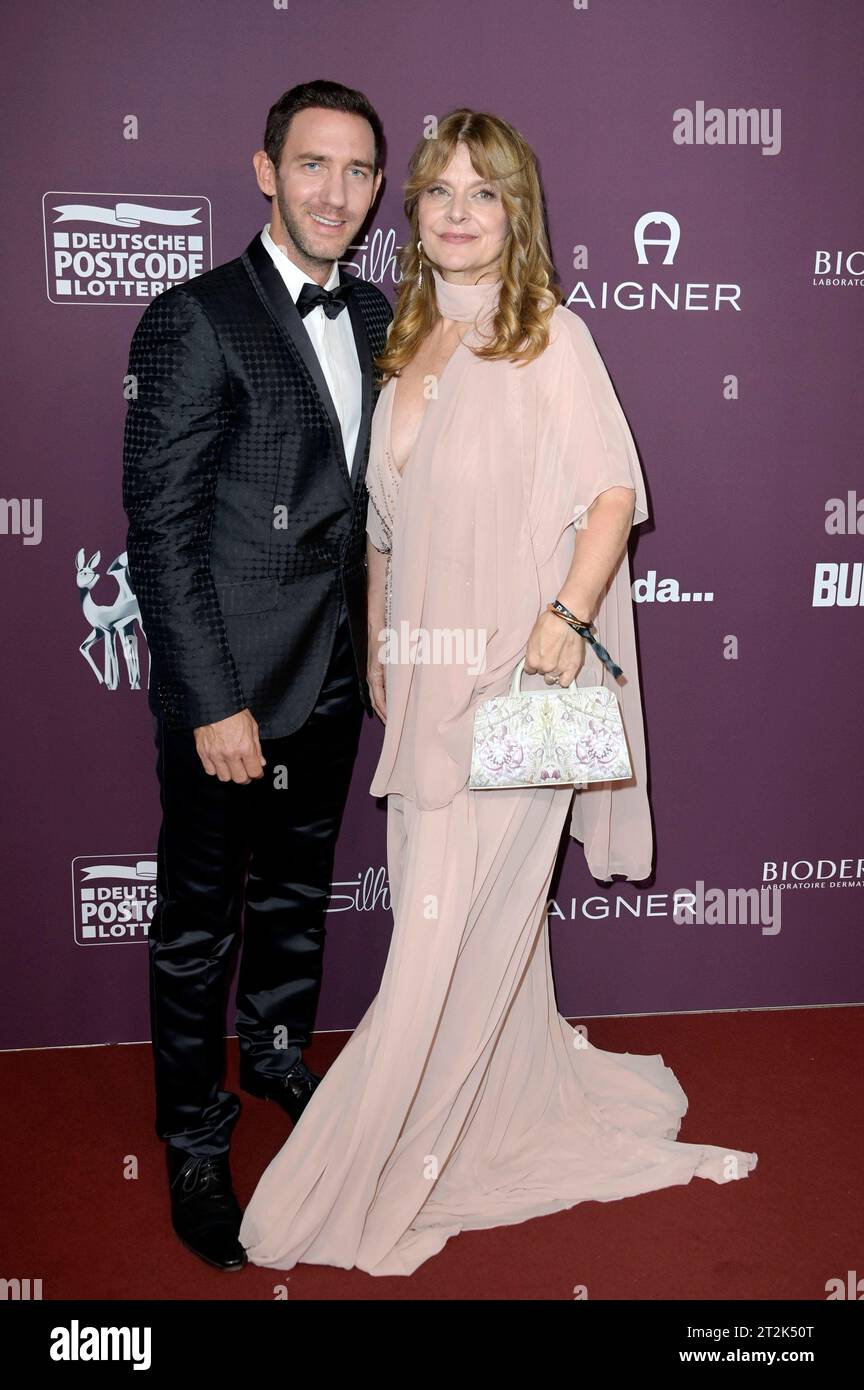 Marcel Remus und Nastassja Kinski beim Tribute to Bambi 2023 im JW ...