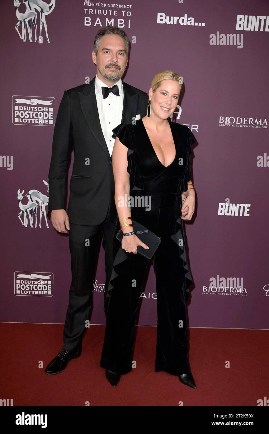 Anika Decker mit Ehemann Alexander Wilde beim Tribute to Bambi 2023 im JW Marriott Hotel. Berlin ...