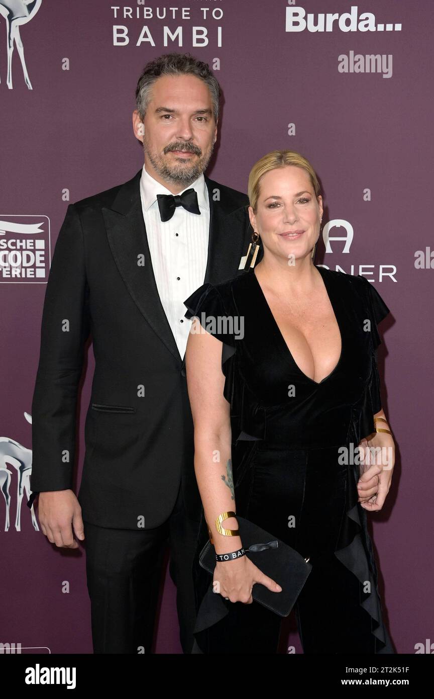 Anika Decker mit Ehemann Alexander Wilde beim Tribute to Bambi 2023 im ...