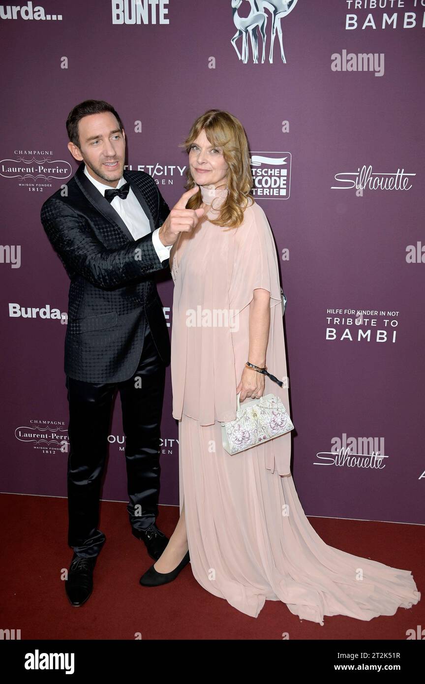 Marcel Remus und Nastassja Kinski beim Tribute to Bambi 2023 im JW ...