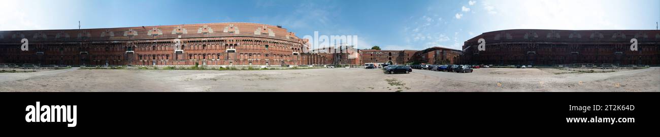 Interior Courtyard of the Congress Hall, Nazi Party Rally Grounds Stock ...