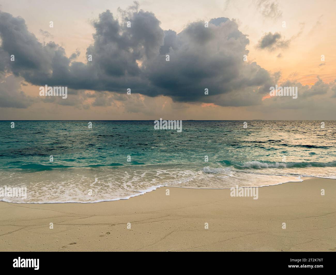 Thunderstorm clouds moving on dark hi-res stock photography and images ...