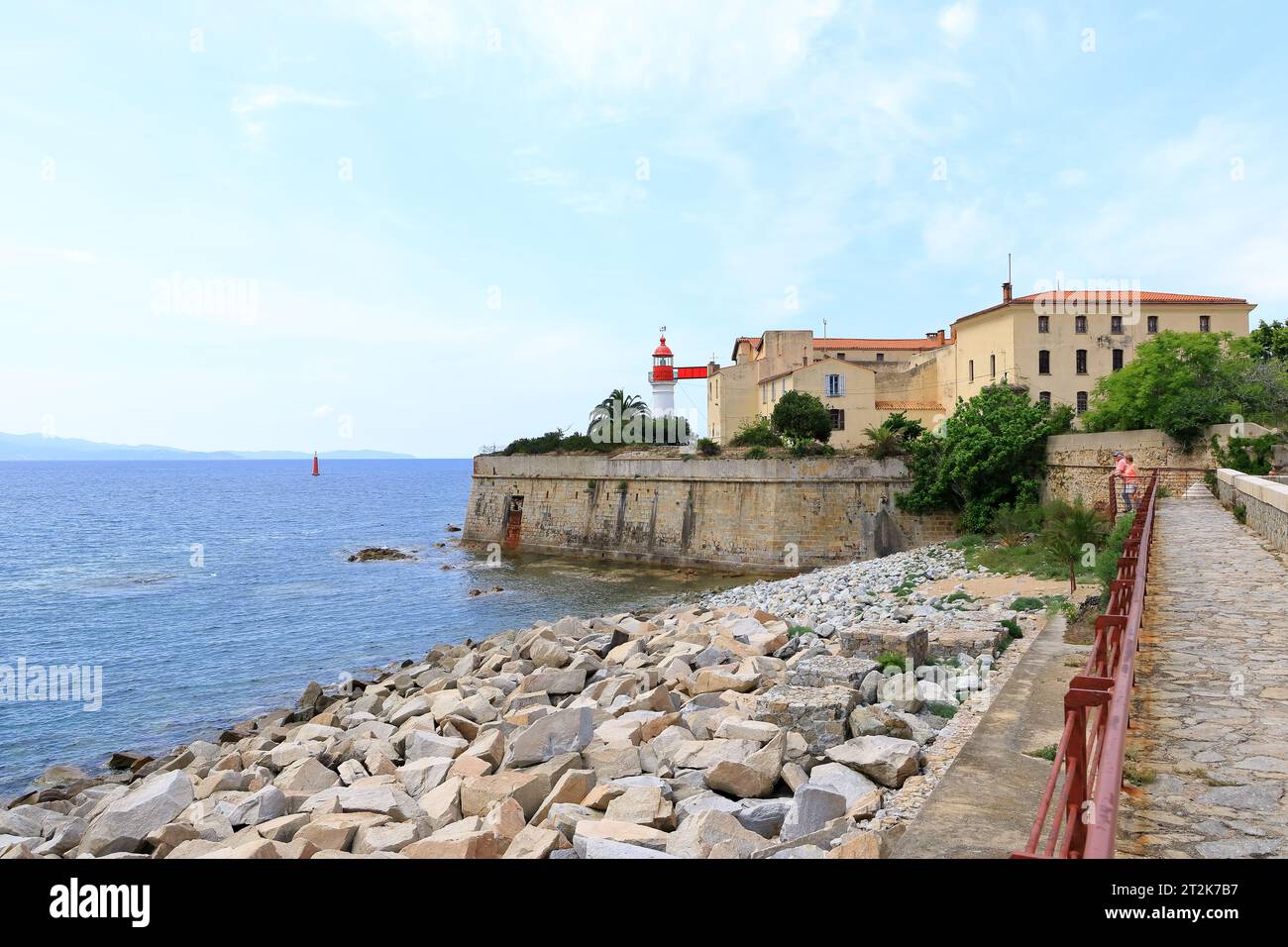 Ajaccio citadel lighthouse hi-res stock photography and images - Alamy