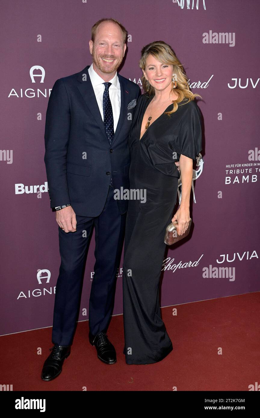 Johann von Bülow und Luise Bähr beim Tribute to Bambi 2023 im JW ...