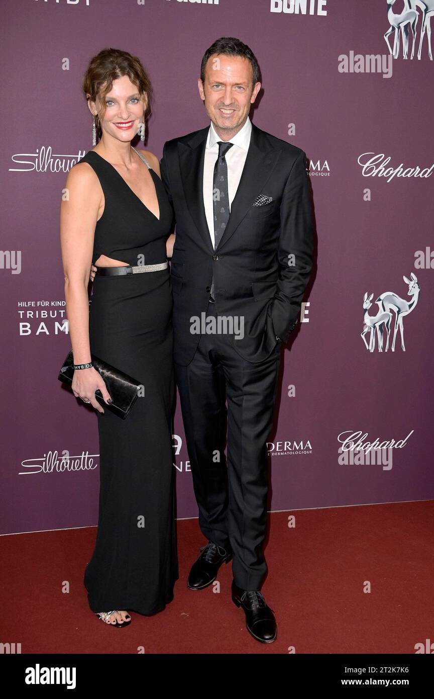 Till Brönner mit Partnerin Nadia Dassouki beim Tribute to Bambi 2023 im ...
