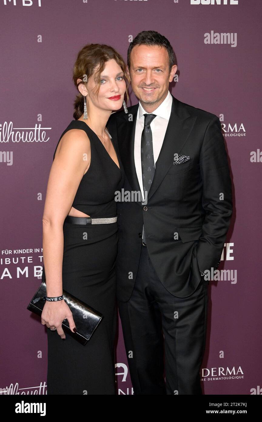 Till Brönner mit Partnerin Nadia Dassouki beim Tribute to Bambi 2023 im ...