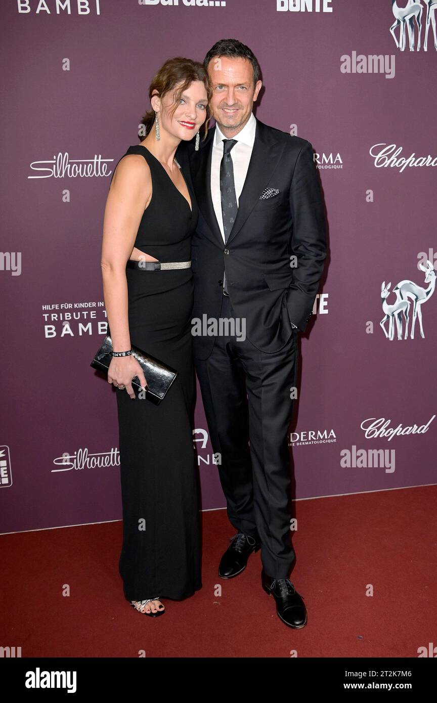 Till Brönner mit Partnerin Nadia Dassouki beim Tribute to Bambi 2023 im ...