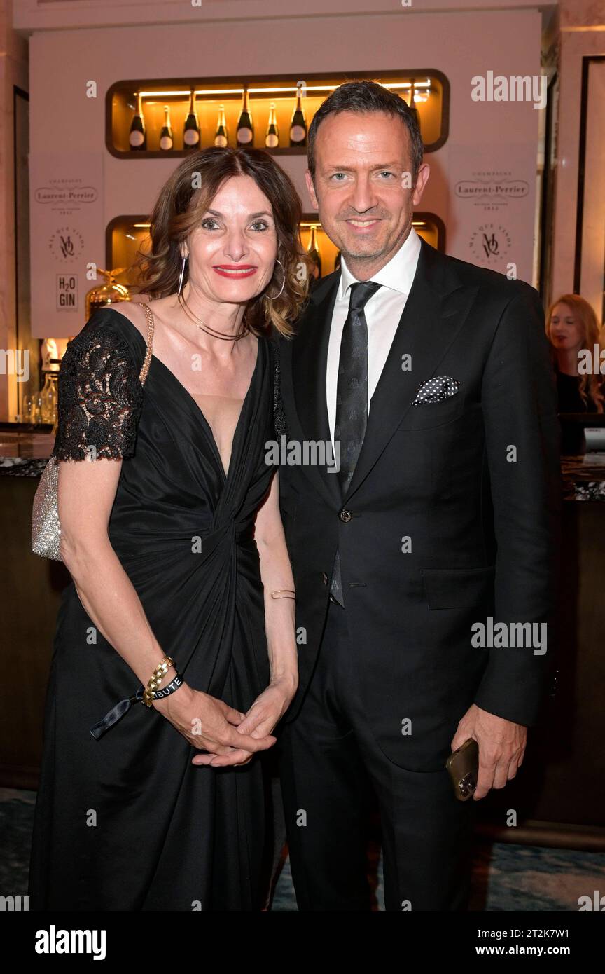 Friederike Behrends und Till Brönner beim Tribute to Bambi 2023 im JW ...