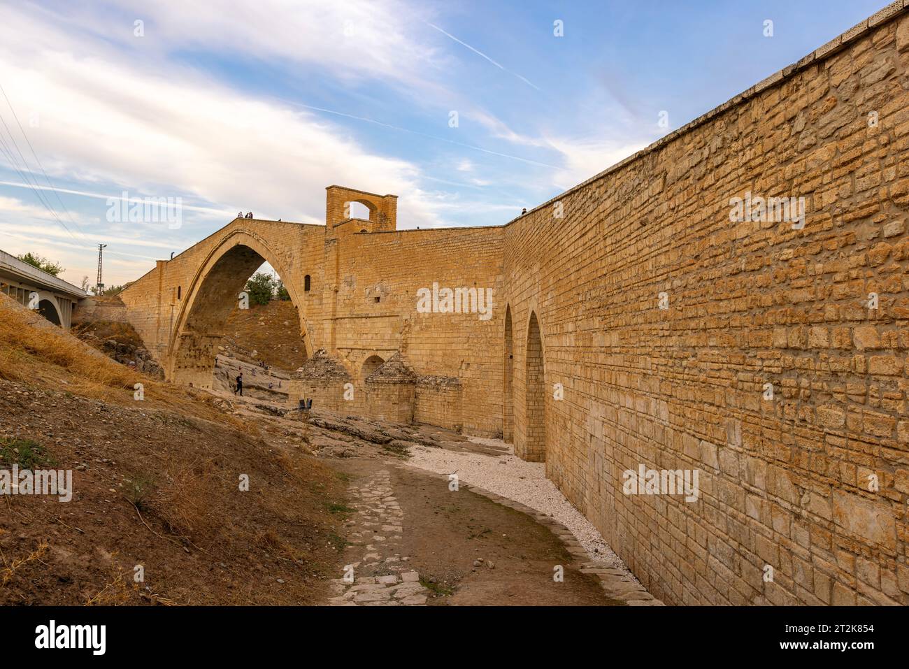 The Malabadi Bridge is an arch bridge spanning the Batman River near ...