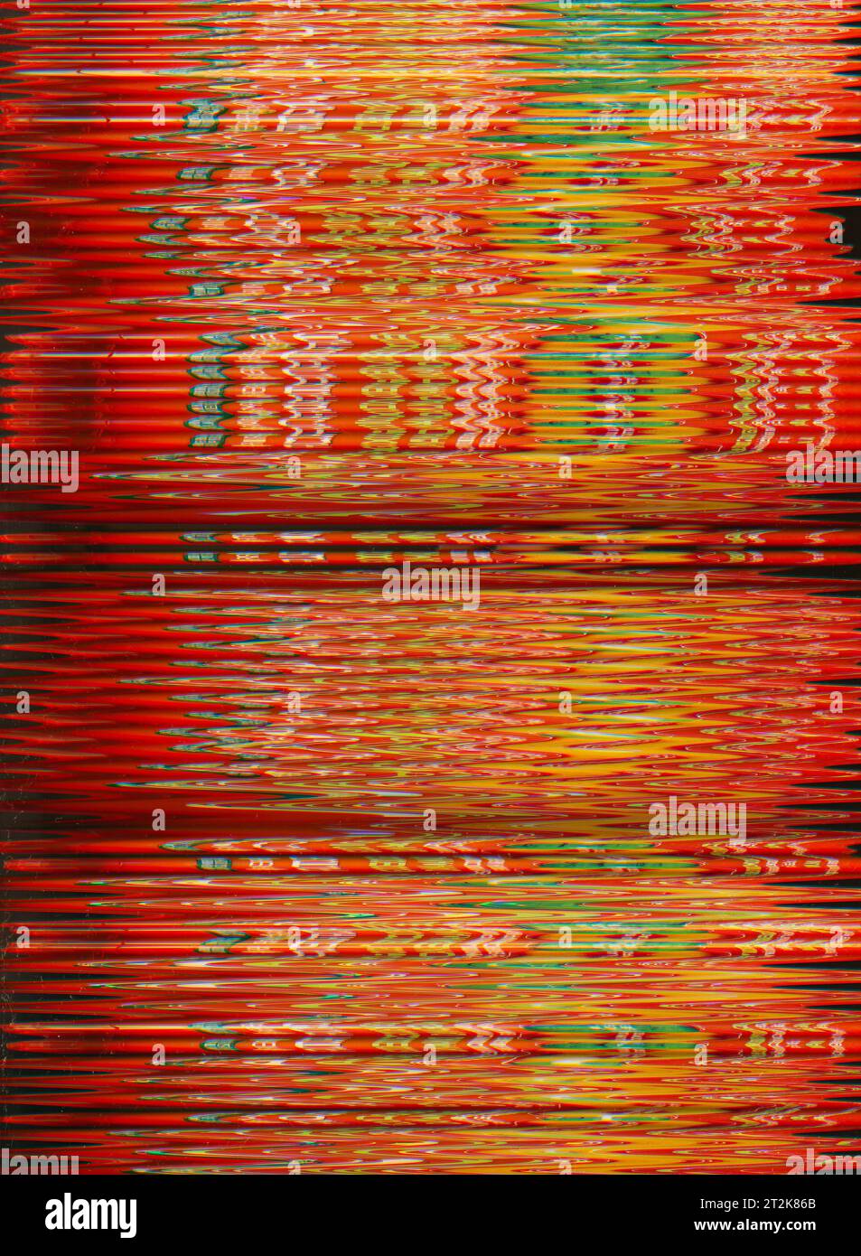 color artifacts texture glitch art red green noise Stock Photo - Alamy