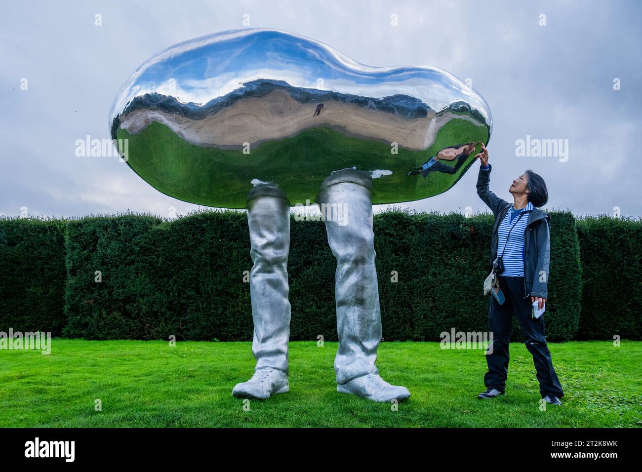 Yorkshire, UK. 19th Oct, 2023. Big Hypnosis” (2008) - Erwin Wurm: Trap ...