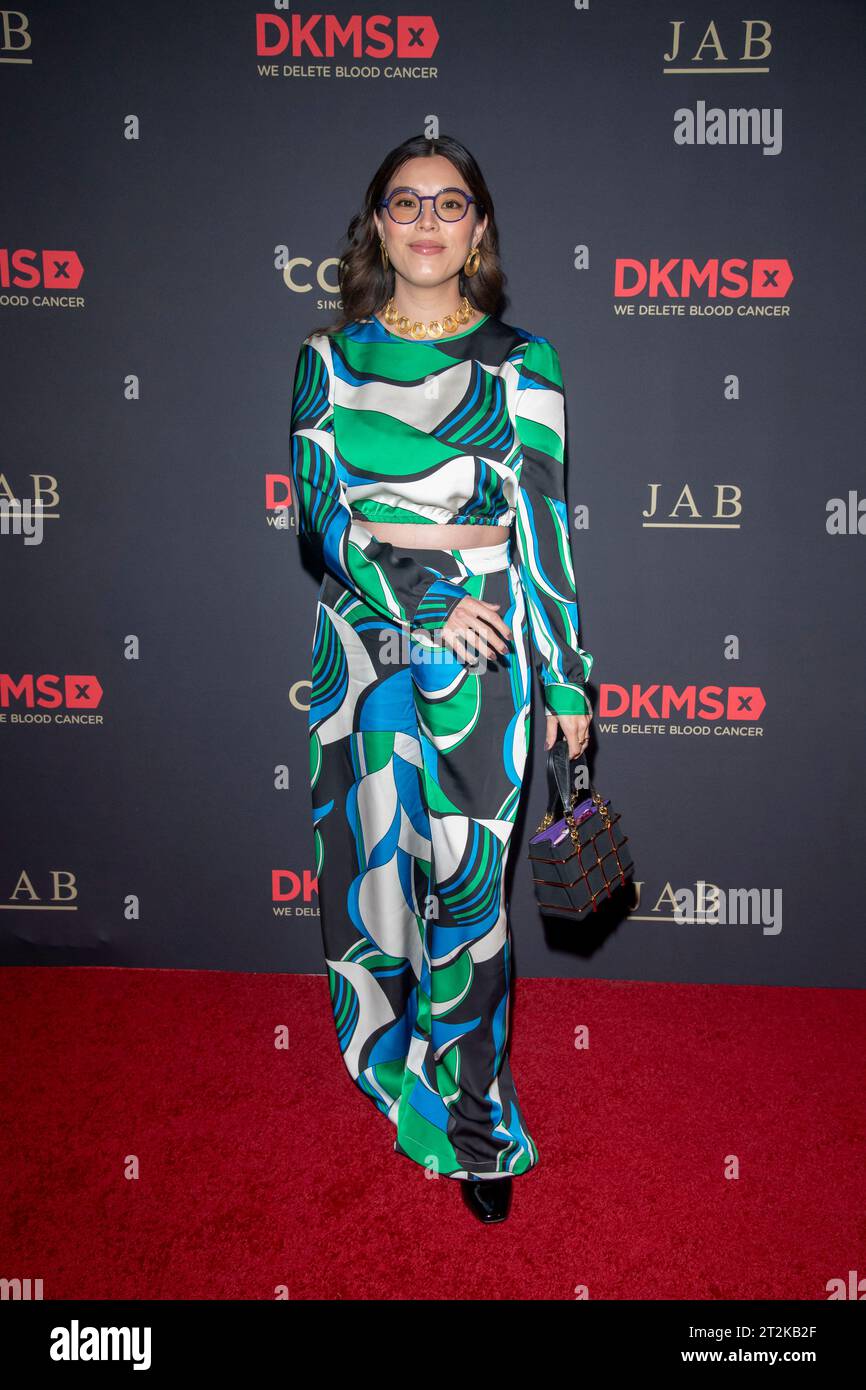 New York, United States. 19th Oct, 2023. Marcela Alcala attends the ...