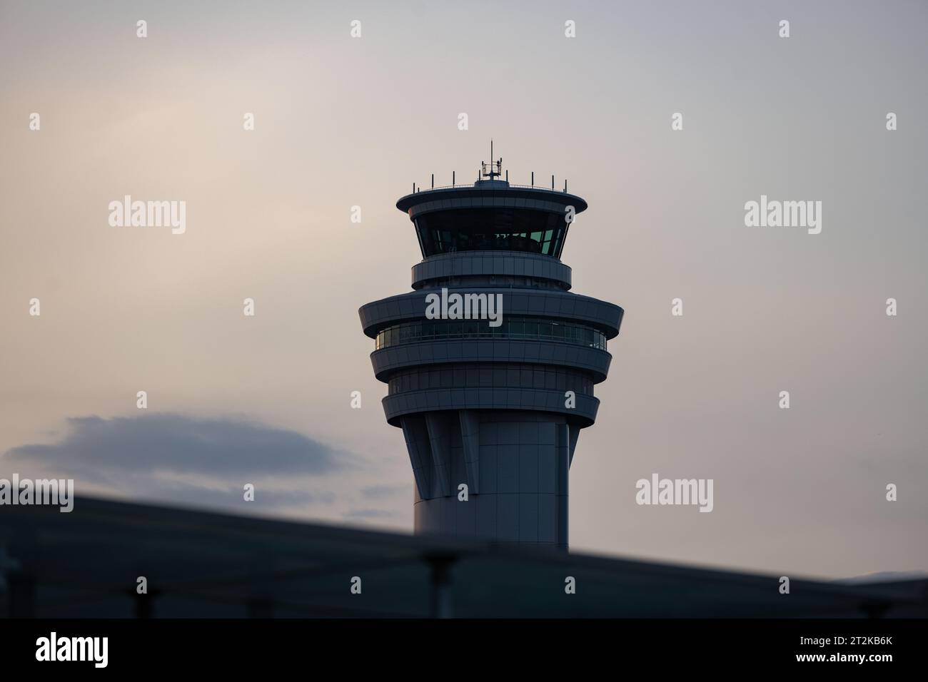 Tokyo, Japan. 12th Oct, 2023. The Air Traffic Control Tower (ATC) at ...