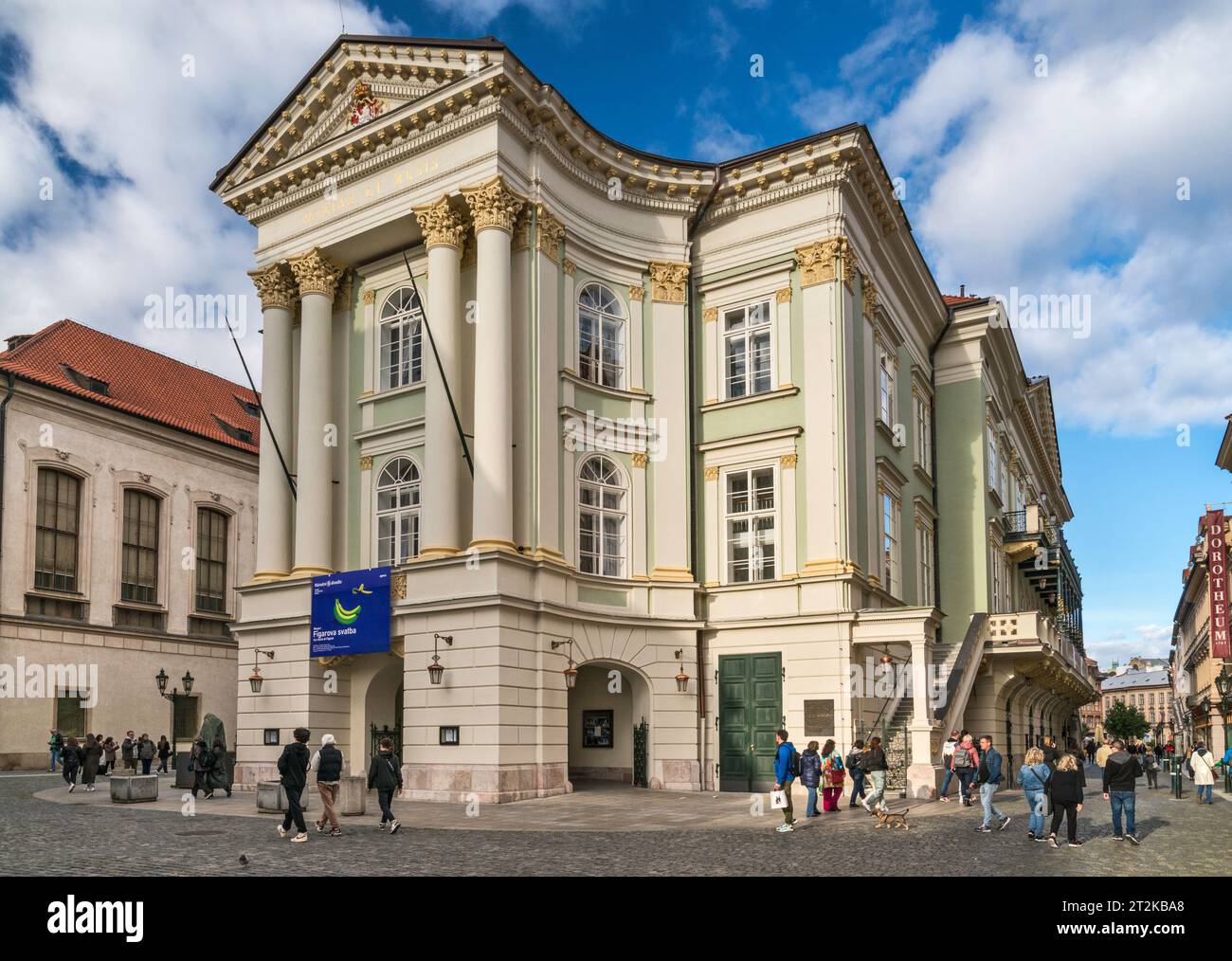 Estates Theatre (Stavovské or Tylovo or Nosticovo divadlo), Staré Město ...