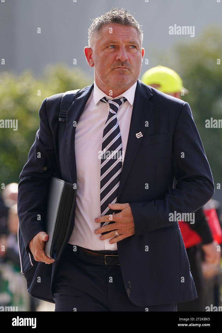 File photo dated 16-09-2023 of Tony Docherty, who admits Dundee need to ...