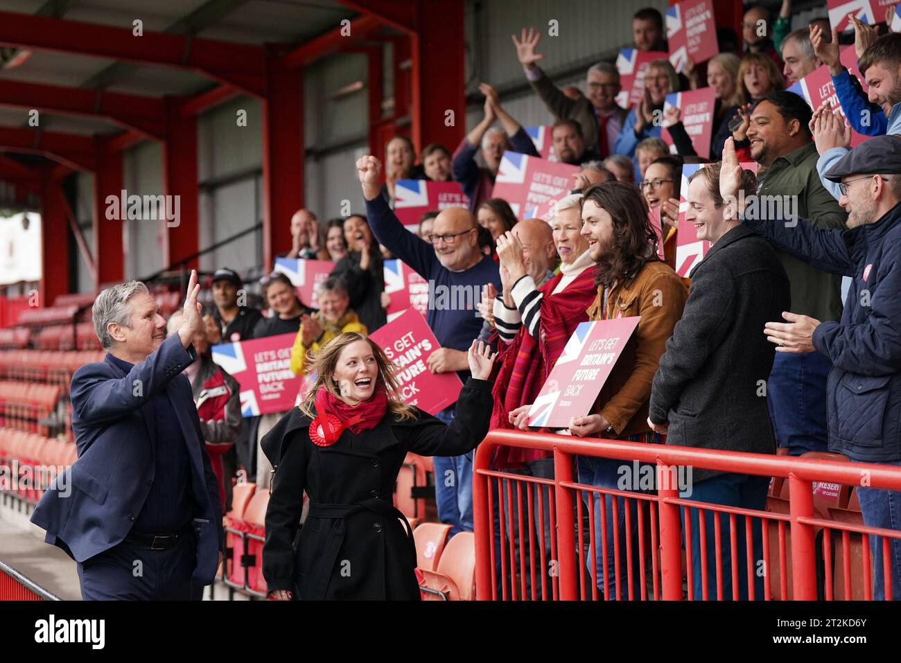 Newly elected Labour MP Sarah Edwards leaves Tamworth Football Club ...