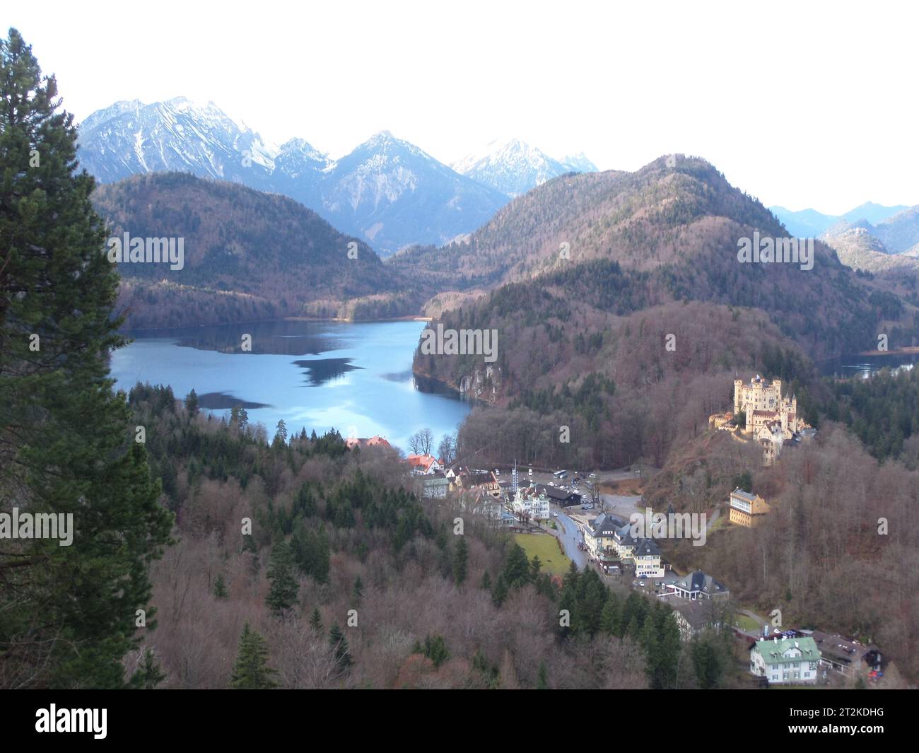 Castle Neuschwanstein, Castle Hohenschwangau, Forggensee, Zugspitze ...