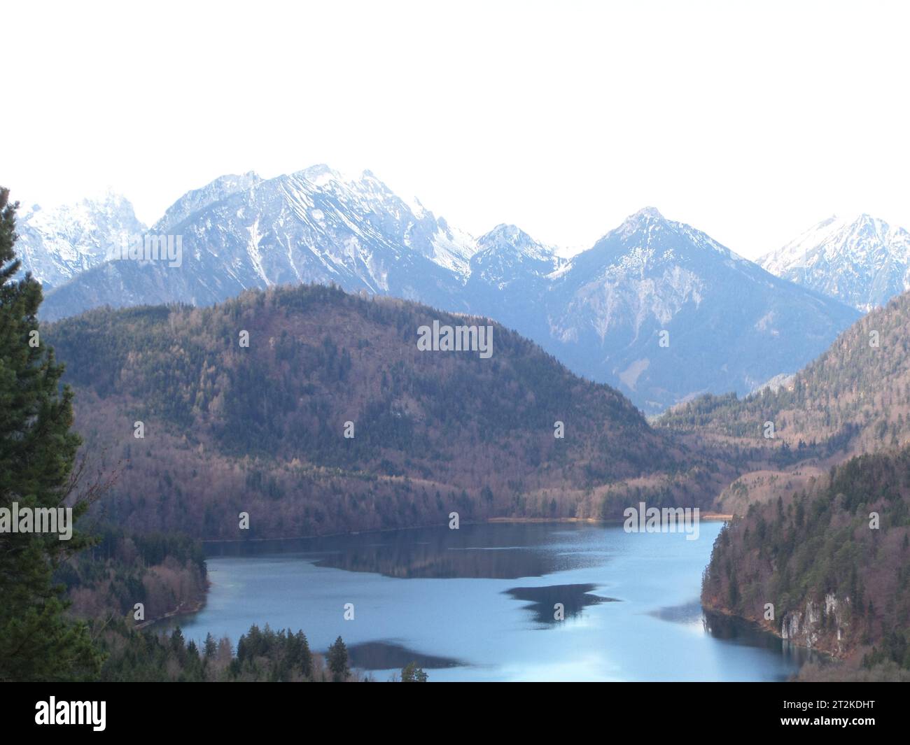 Castle Neuschwanstein, Castle Hohenschwangau, Forggensee, Zugspitze ...