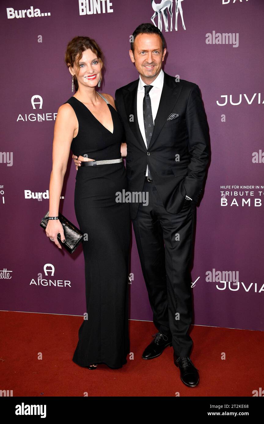 Till Brönner mit Partnerin Nadia Dassouki beim Tribute to Bambi 2023 im ...