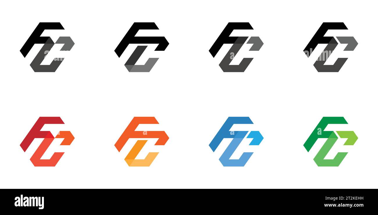 FC logo, FC Monogram, Initial FC Logo, Letter FC logo, Icon, Vector Stock Vector Image & Art - Alamy