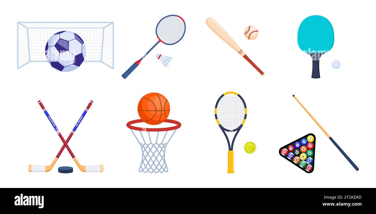 Sports equipment for tennis, badminton, baseball, table tennis ...