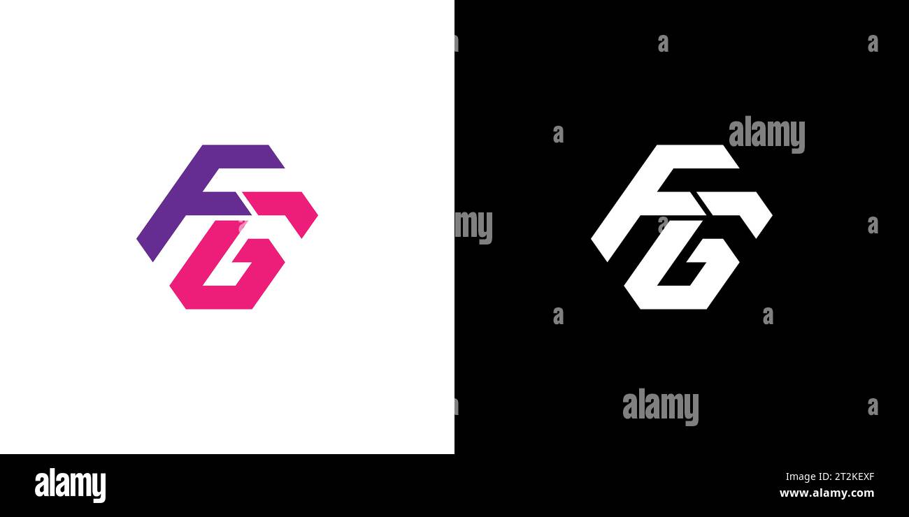 FG logo, FG Monogram, Initial FG Logo, Letter FG logo, Icon, Vector Stock Vector Image & Art - Alamy