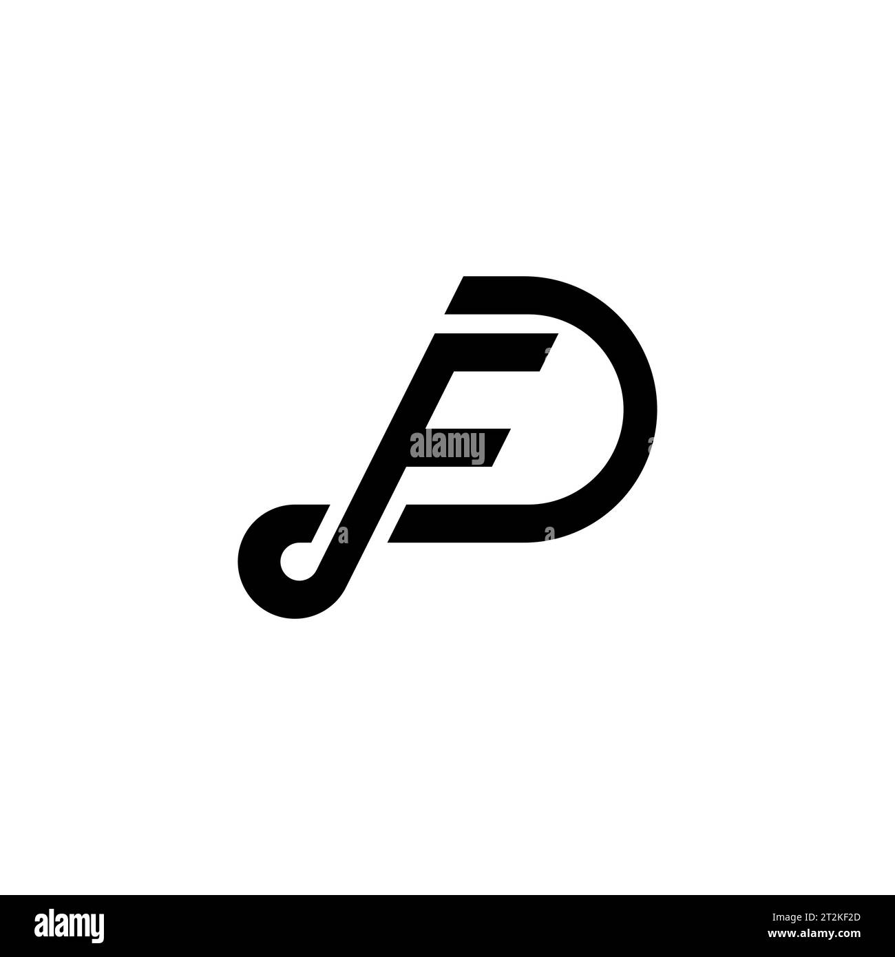 FD logo, FD Monogram, Initial FD Logo, Letter FD logo, Icon, Vector ...