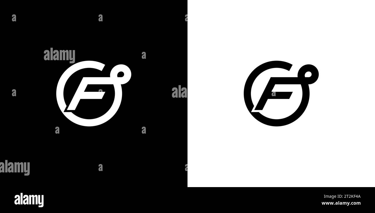 F logo, F Monogram, Initial F Logo, Letter F logo, Icon, Vector Stock ...