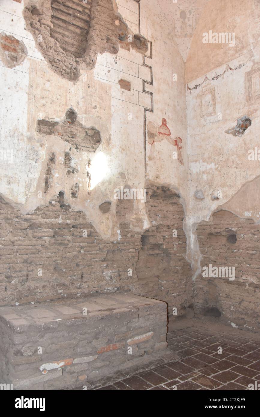 Tumacacori, AZ. USA. 10/9/2023. Mission San Cayetano del Tumacácori was ...