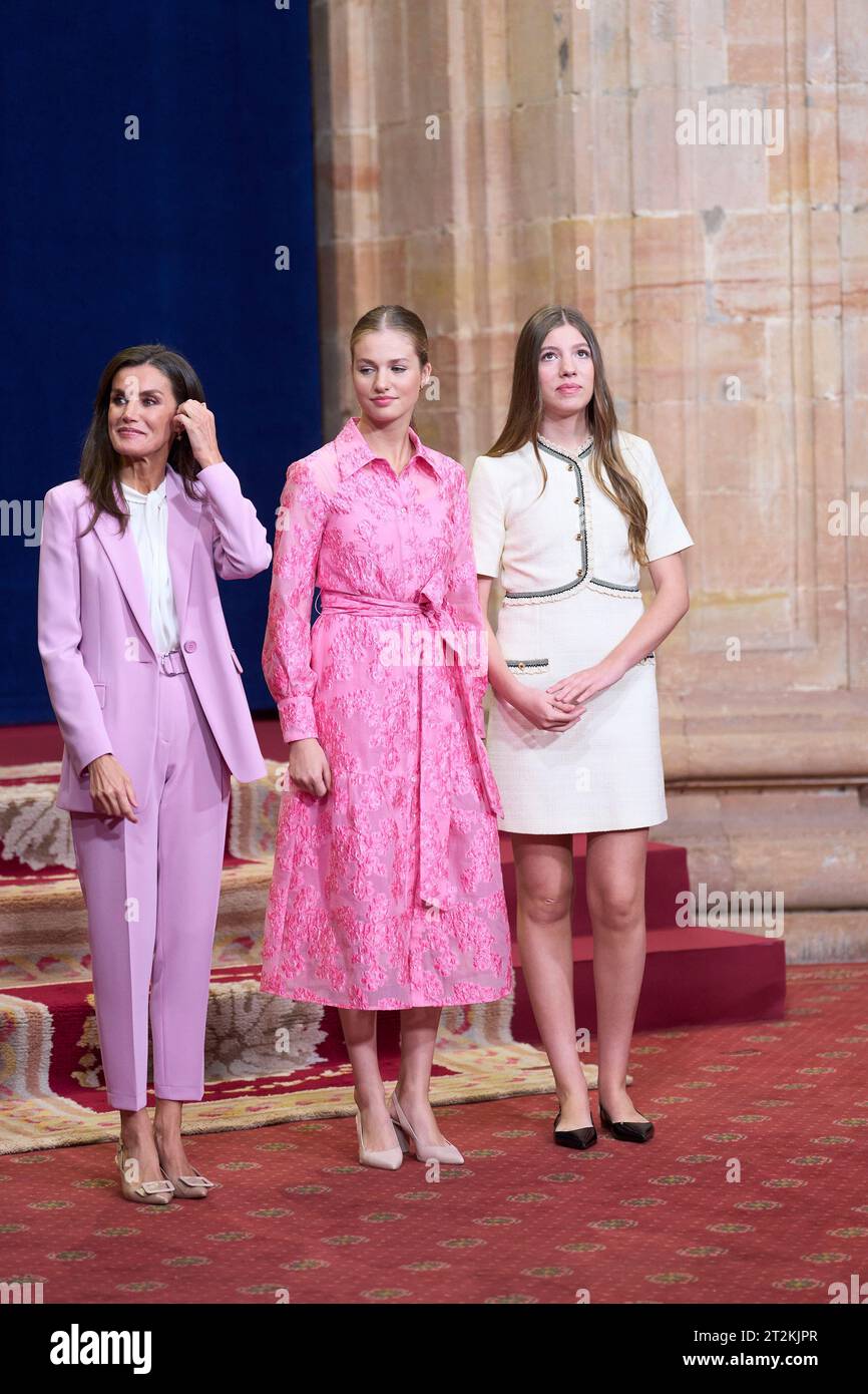 Oviedo. Spain. 20th October, 2023. , Queen Letizia of Spain, Crown ...