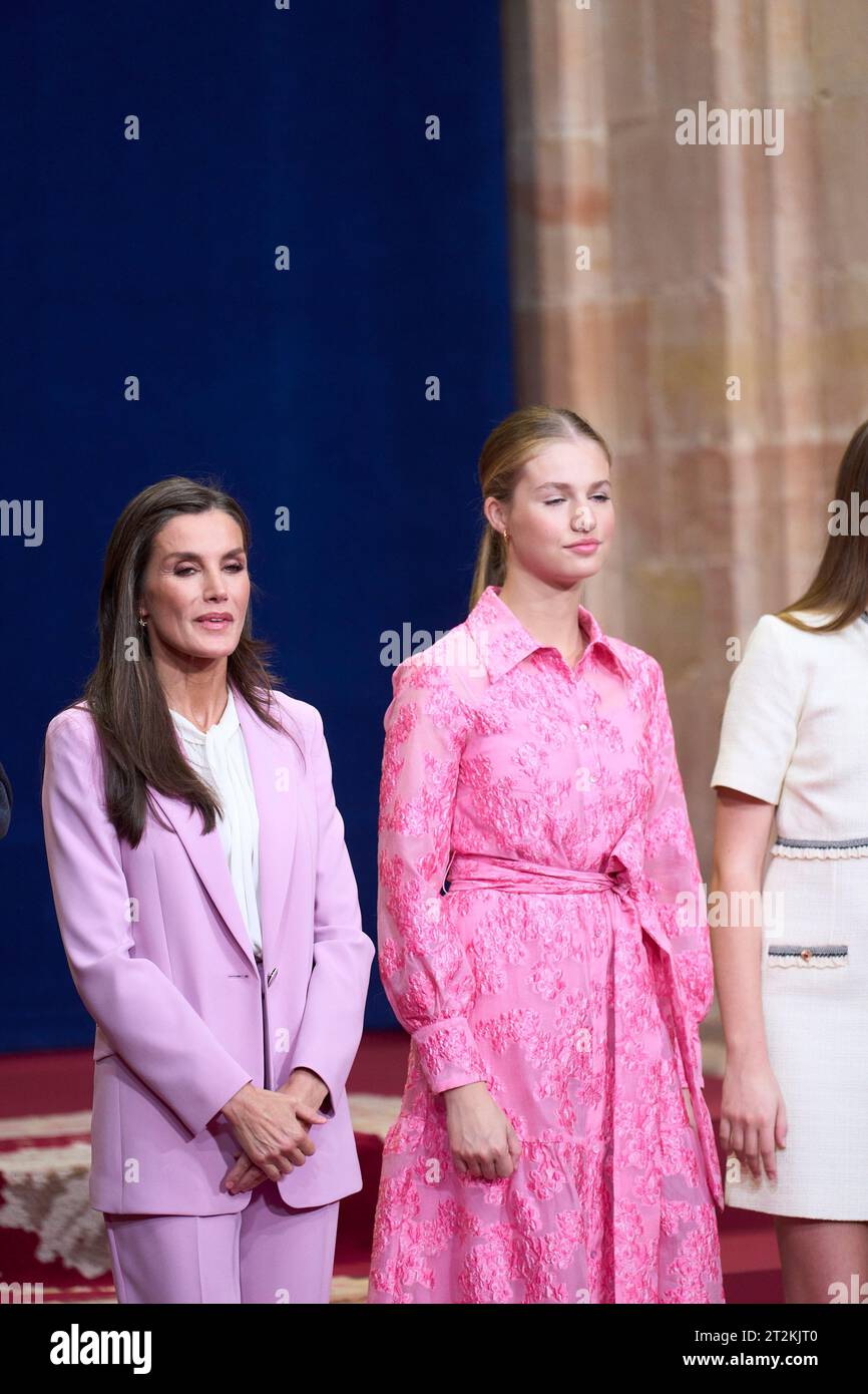 Oviedo. Spain. 20th October, 2023. , Queen Letizia of Spain, Crown ...