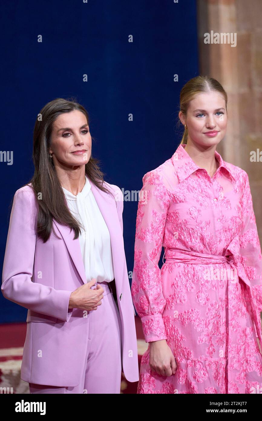 Oviedo. Spain. 20th October, 2023. , Queen Letizia of Spain, Crown ...