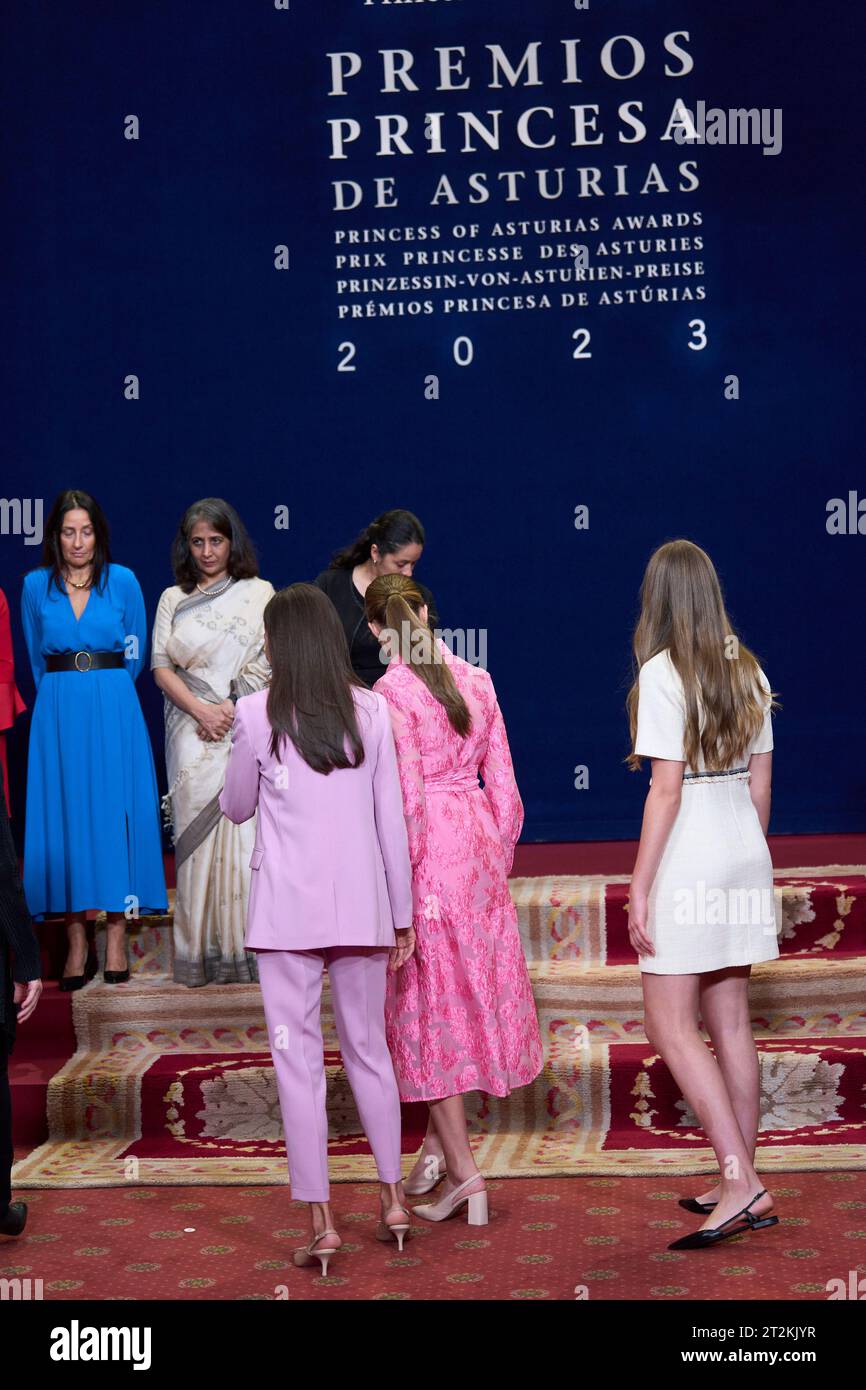 Oviedo. Spain. 20th October, 2023. , Queen Letizia of Spain, Crown ...
