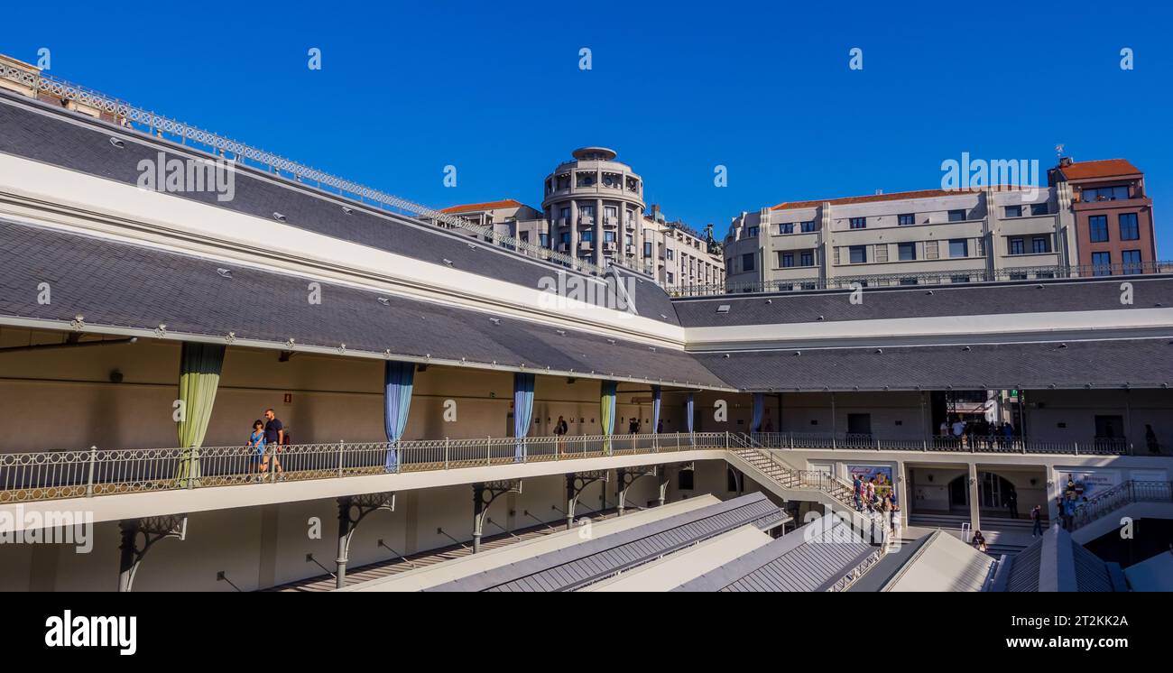 Aerial view of historic museum building featuring distinctive arches ...