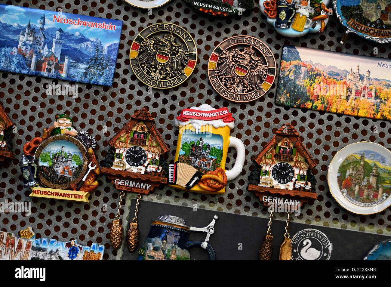 Souvenir Artikel von Schloss Neuschwanstein im bayerischen Allgäu bei ...