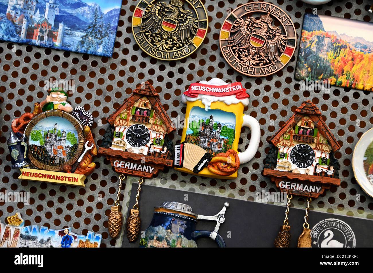 Souvenir Artikel von Schloss Neuschwanstein im bayerischen Allgäu bei ...