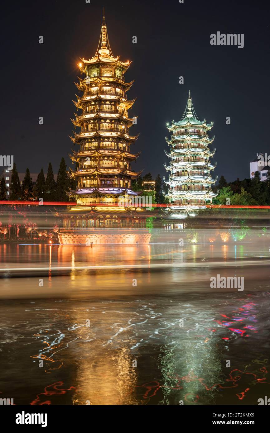 Photo shows tower sun hi-res stock photography and images - Alamy