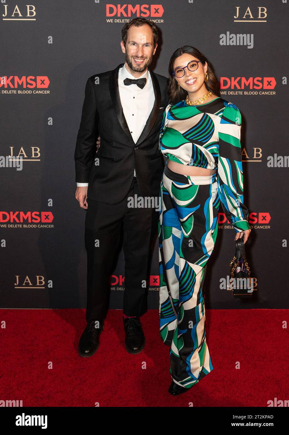 New York, United States. 19th Oct, 2023. Kevin Shapiro and Marcela ...
