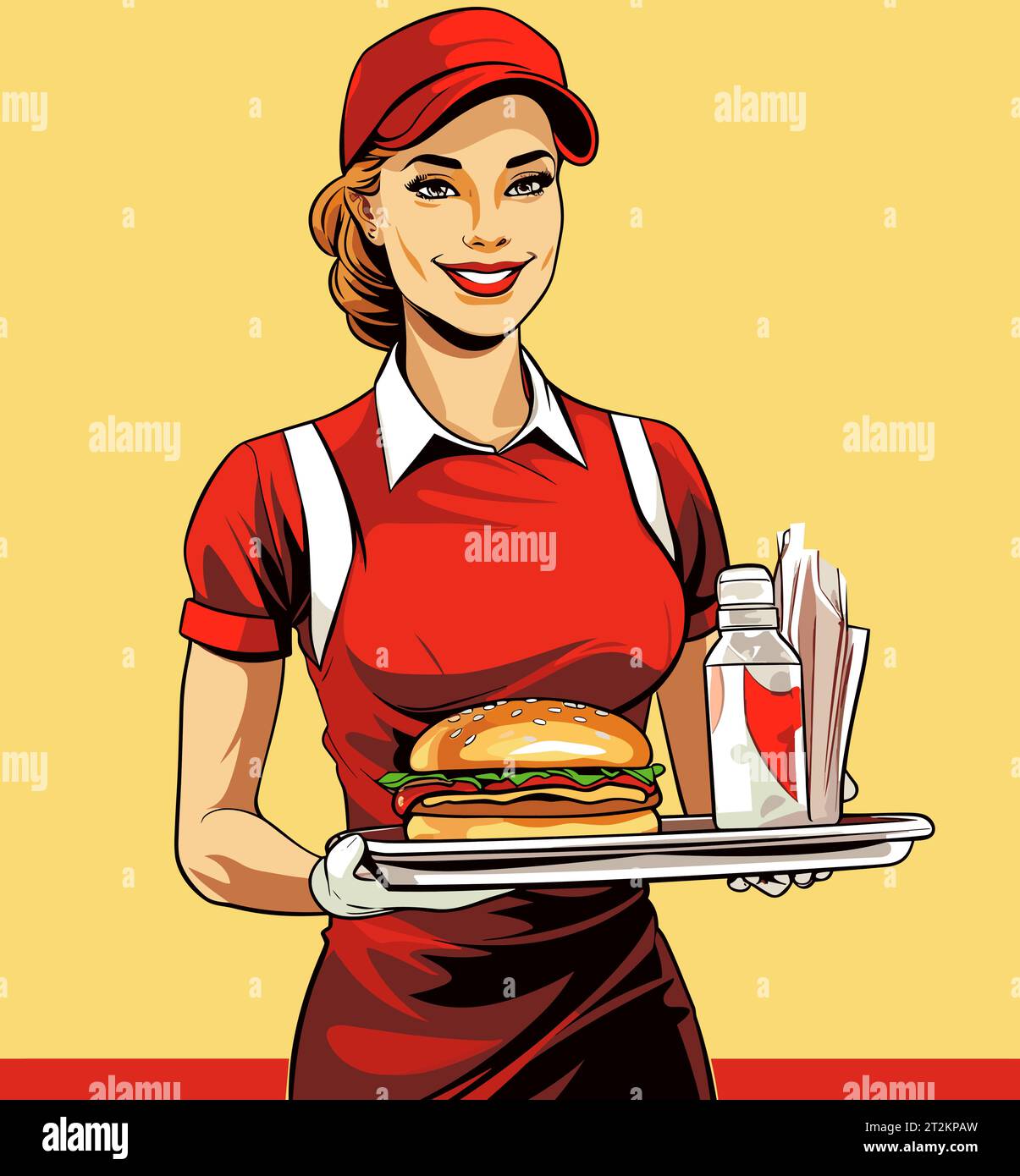 Women balancing Stock Vector Images - Alamy