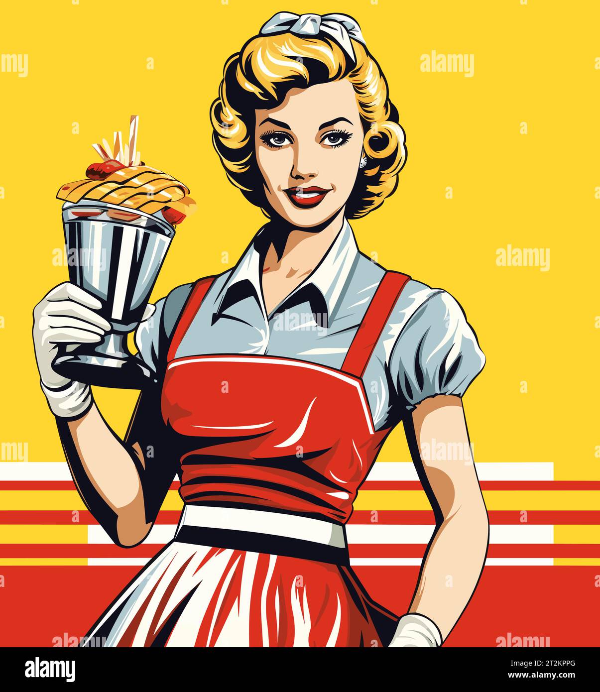 Art hobby woman in Stock Vector Images - Alamy