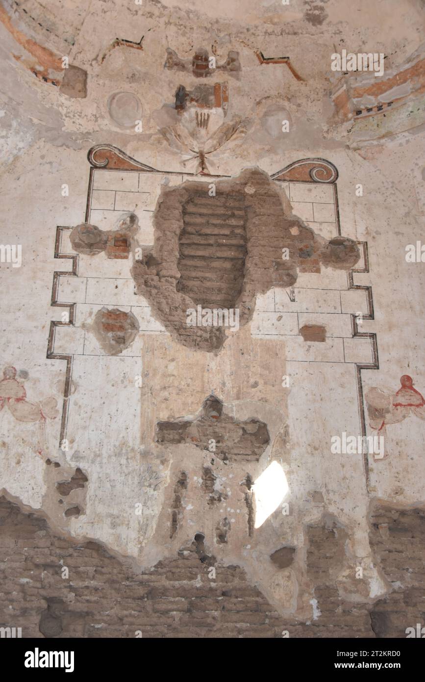 Tumacacori, AZ. USA. 10/9/2023. Mission San Cayetano del Tumacácori was ...