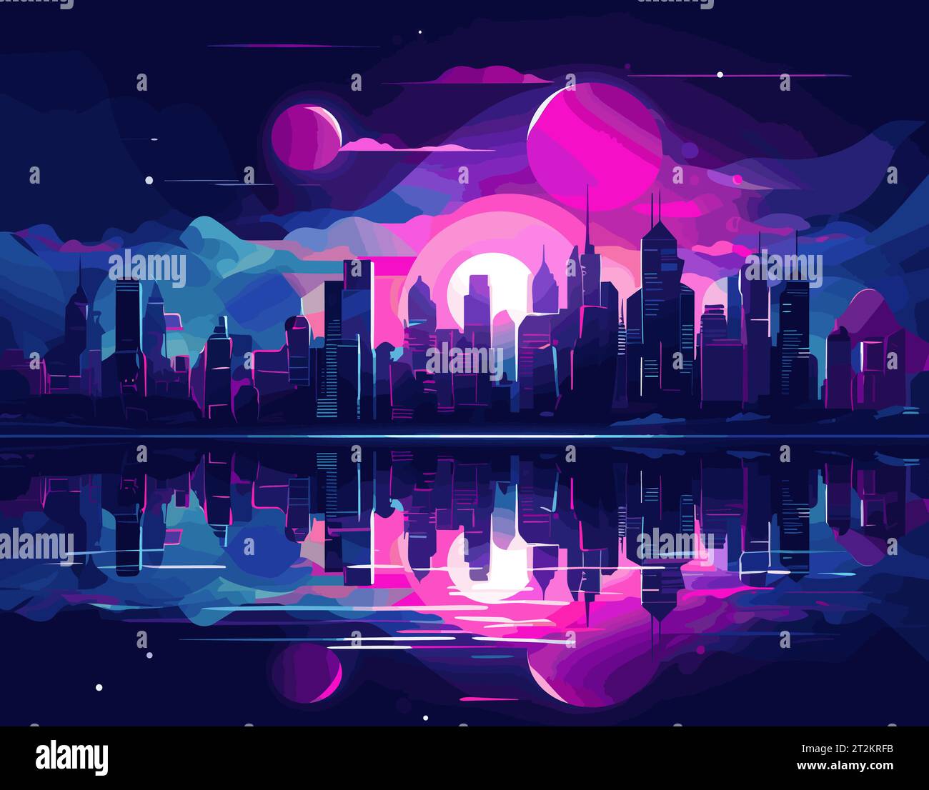Reflective urban Stock Vector Images - Alamy
